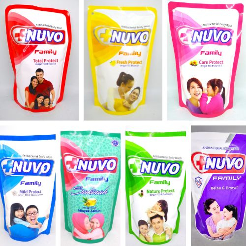 Jual GRY NUVO Family Body Wash Refill 400ml | Sabun Mandi Cair | Shopee Indonesia