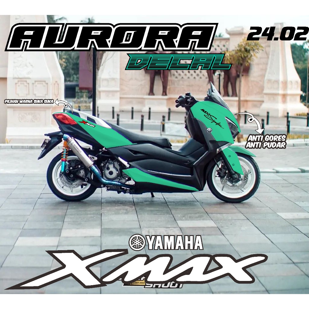 Jual COD Decal Dekal Sticker Stiker terbaru XMAX Connected FULL BODY ...