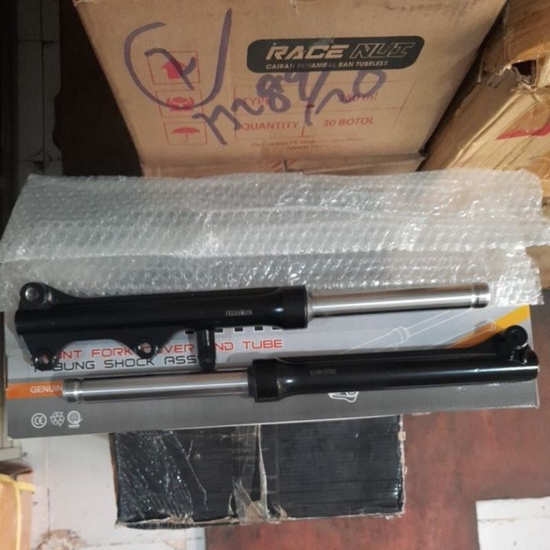 Jual tabung shok Assy depan/as shok + tabung depan(tolong chat terlebih ...