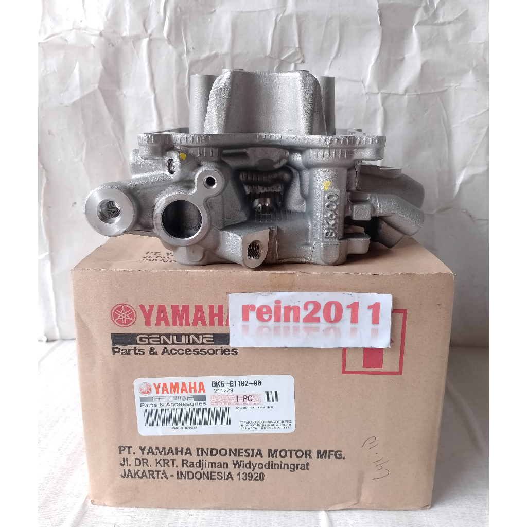 Jual BLOK HEAD CYLINDER HEAD R15 VVA V3 VIXION R XSR 155 ASLI ORI ...