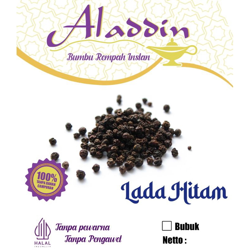 Jual 100 GRAM LADA HITAM BUBUK / BLACK PEPPER / BUMBU LADA HITAM ...