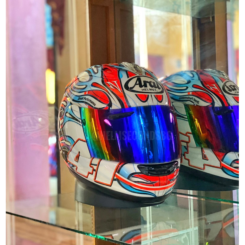 Jual ARAI RR5 REPAINT HAGA RAINBOW | Shopee Indonesia