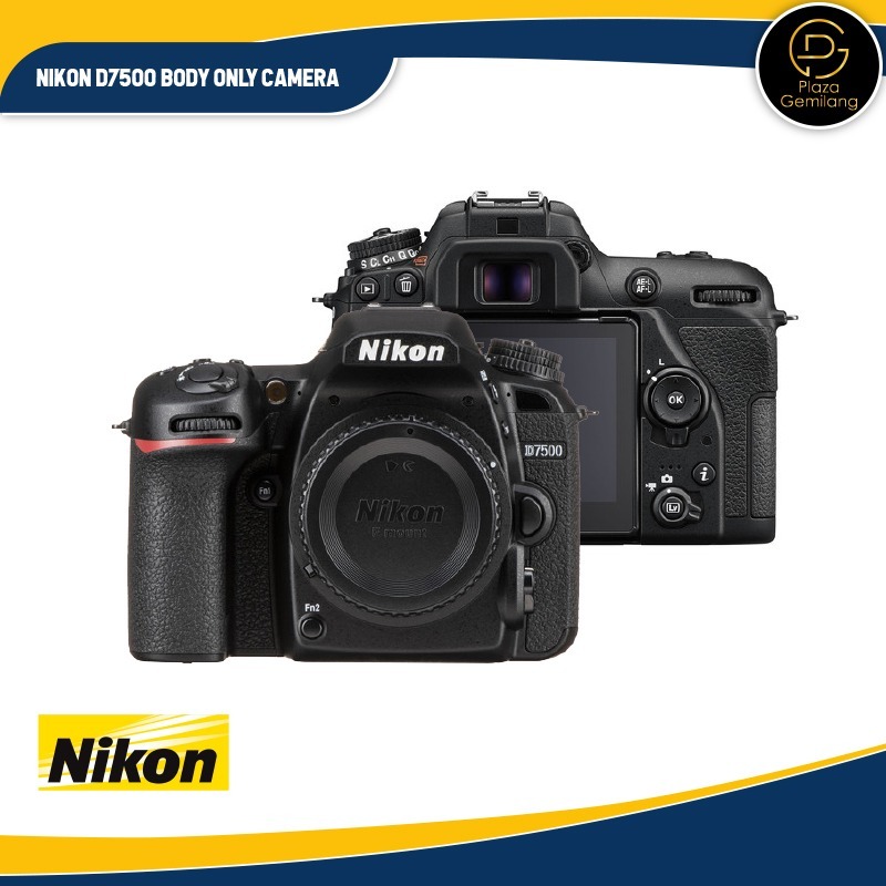 Jual Nikon D7500 Body Only Camera | Shopee Indonesia