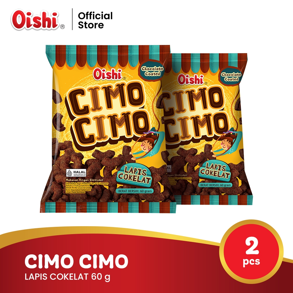 Jual Cimo Cimo Lapis Cokelat 60g - Twinpack | Shopee Indonesia