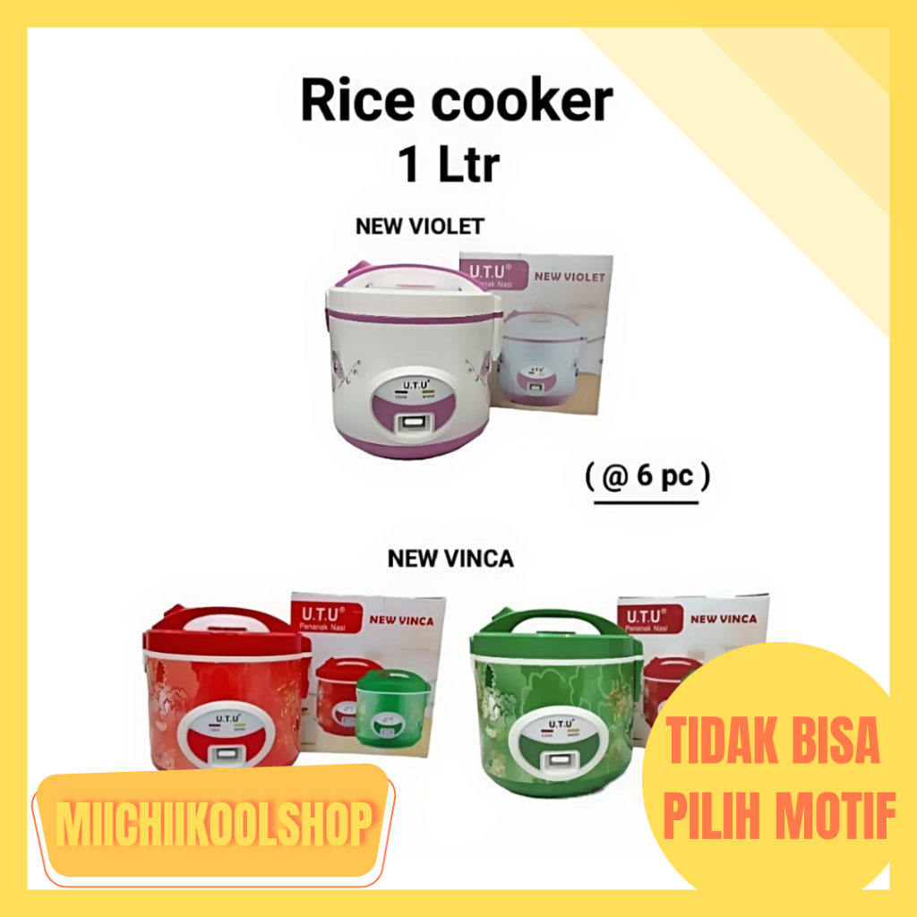Jual [UTU] MAGIC COM 1 LITER PENANAK NASI MINI | Shopee Indonesia