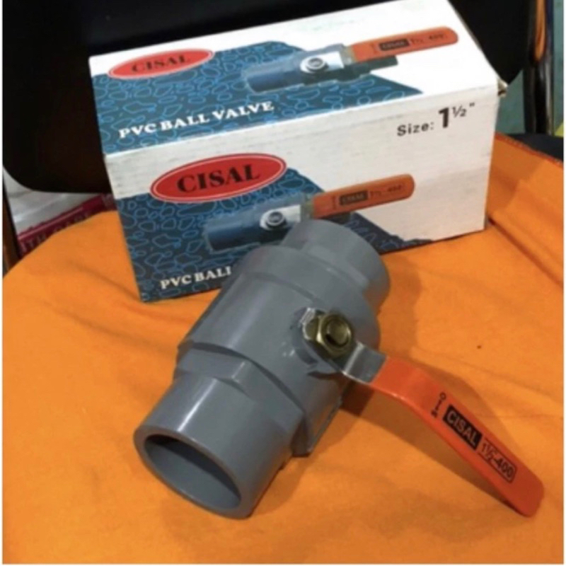 Jual CISAL 1-1/2”inci GG BESI Ballvalve gg besi 11/2inci stop kran 1 1/2 inci setop keran gagang ...