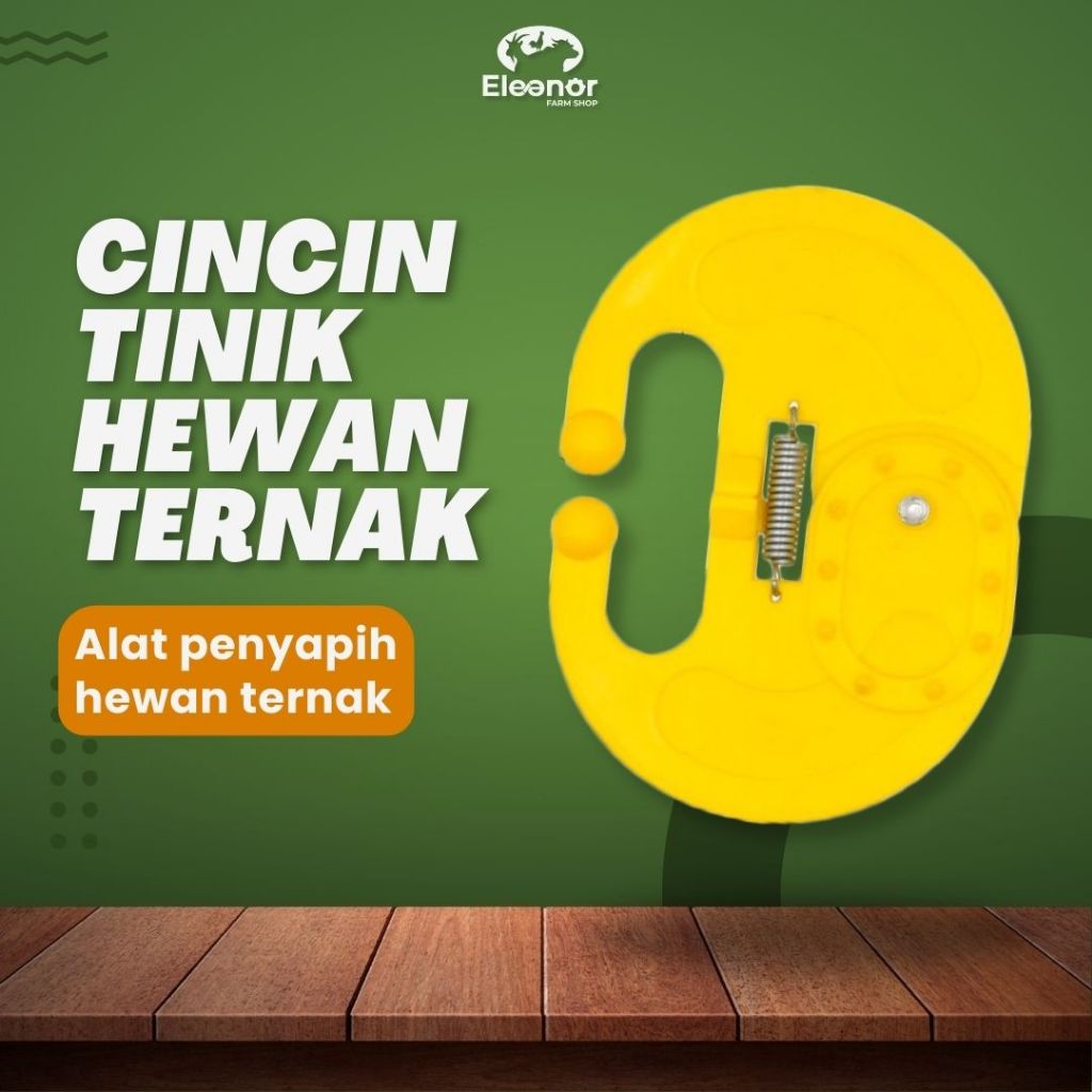 Jual Cincin Tinik Hidung Sapi, Kuda, Kerbau Alat Penyapih Anak Sapi ...