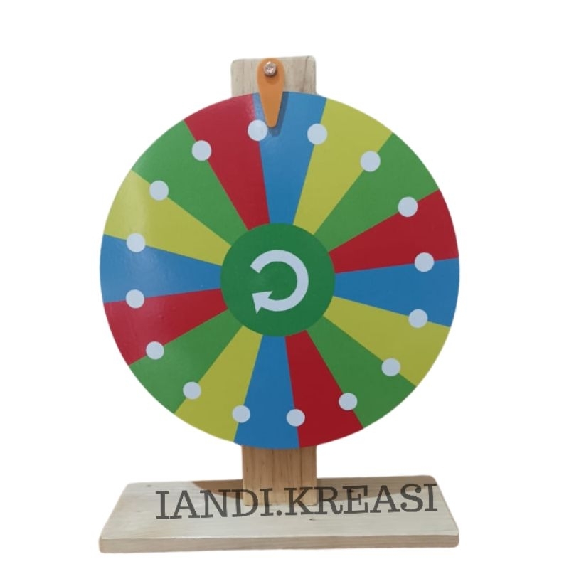 Jual Roda Putarroda Undian Wheel Of Fortunelucky Spinroulettefree Costum Shopee Indonesia