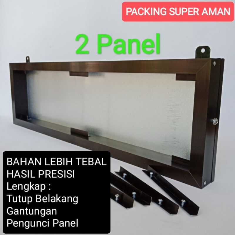 Jual Frame Running Text 2 Panel P10 Outdoor/Indoor (16×64cm) Lengkap ...