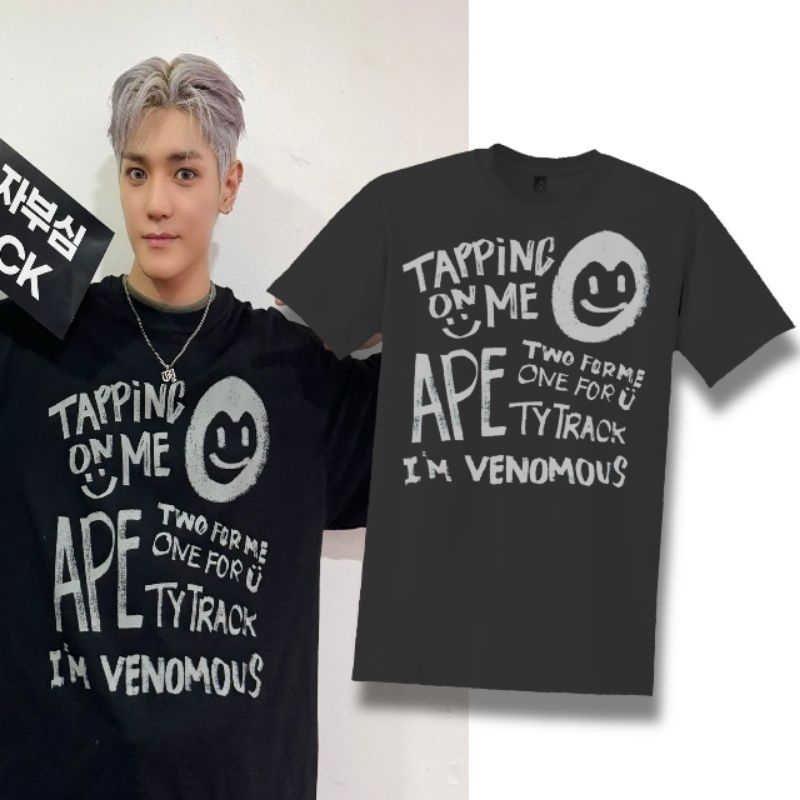 Jual TSHIRT KAOS TY TRACK TAEYONG TAPPING ON ME CONCERT KONSER 2024 ...
