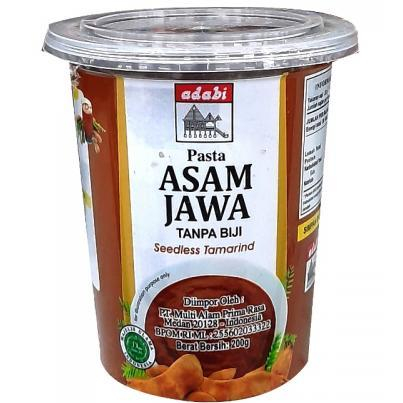Jual [HALAL] Adabi Pasta Asam Jawa Tanpa Biji 200gr / Adabi Asem Jawa ...