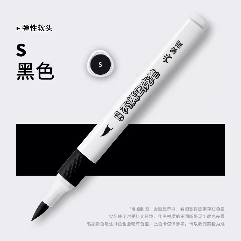 Jual Penebal Garis Brush Light Acrylic Marker Grasp GMM92000 Khusus ...