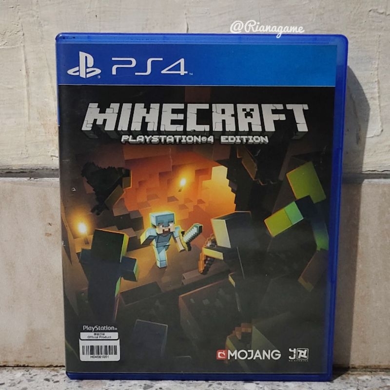Jual BD Kaset PS4 PS5 Minecraft PS4 Edition Game CD PS 4 5 Original Playstation Bekas Second ...