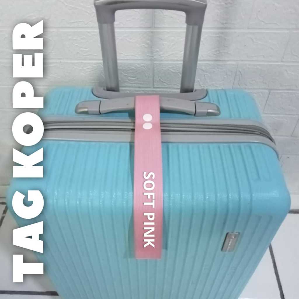 Jual Tag Koper Luggage Tag Bag Tag Gantungan Koper Tas Custom Nama ...