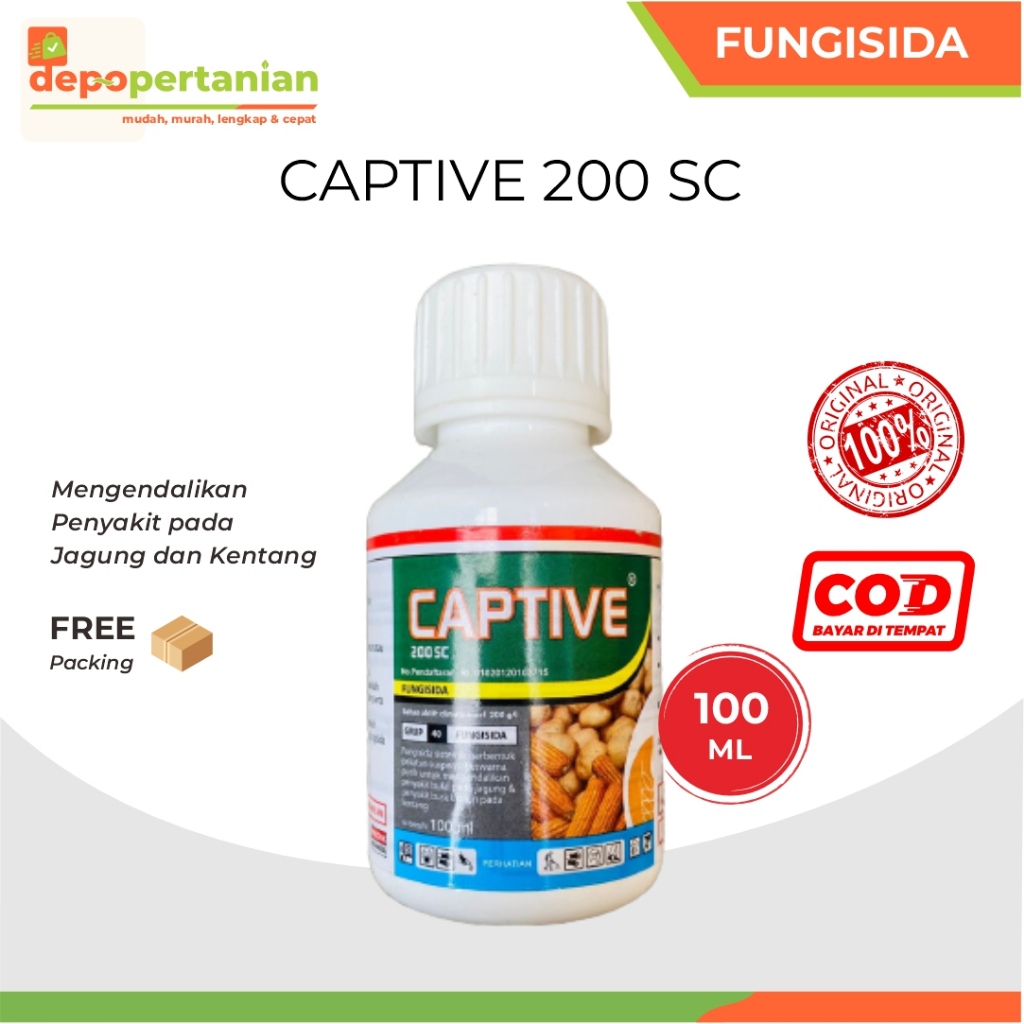 Jual Depo Pertanian - Captive 200 SC 100ml Fungisida Perlakuan Benih ...