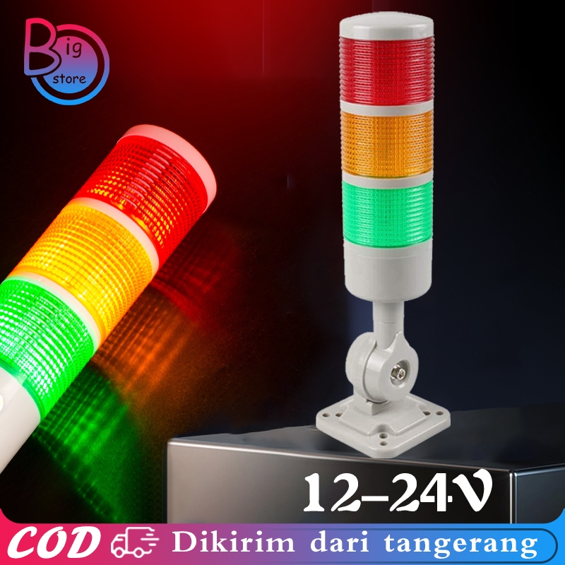 Jual 2 In 1 Lampu Tower Light Led 12-24v Warning Light Alarm Suara Dan Visual Tower Lampu Tower ...