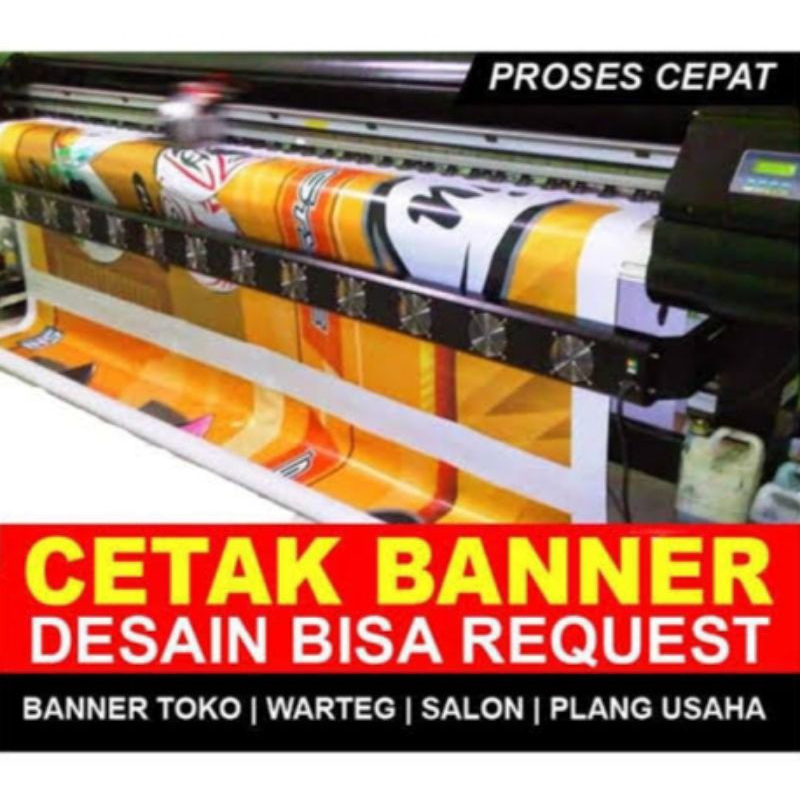 Jual Cetak banner - baliho - spanduk bahan 280gsm proses cetak cepat - free design | Shopee ...