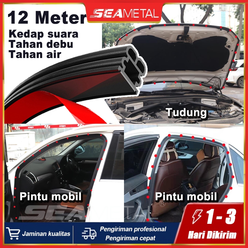 Jual SEAMETAL Segel Karet Mobil Car Door Insulation Segel Karet Peredam ...