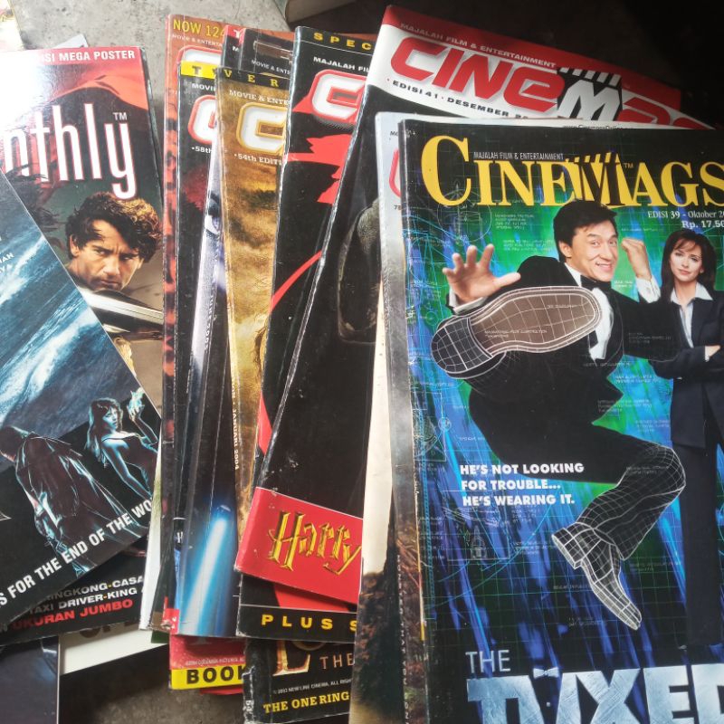 Jual MAJALAH FILM MAJALAH CINEMAGS,M2,MOVIE MONTHLY ORIGINAL | Shopee ...