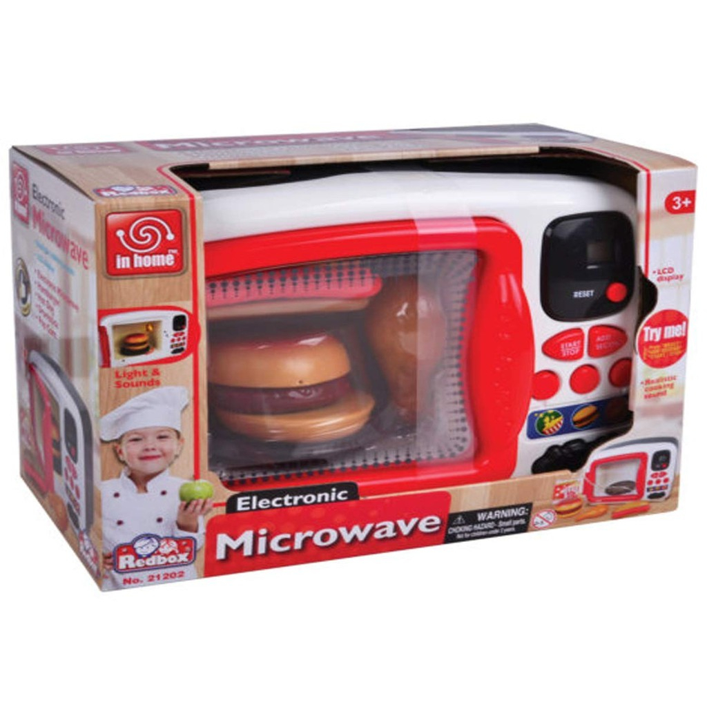 Jual Redbox Mainan Anak Microwave Burger Oven Mini Home Playset 21202 ...