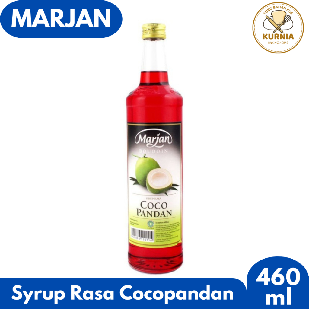 Jual MARJAN BOUDOIN SYRUP RASA COCOPANDAN 460 ML | Shopee Indonesia