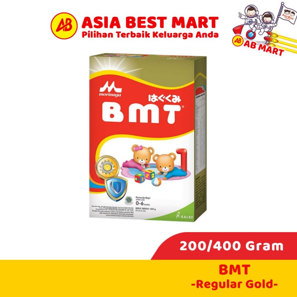Jual Bmt Regular / Gold 400 Gr 200gr Susu Formula Bayi Susu Bubuk ...