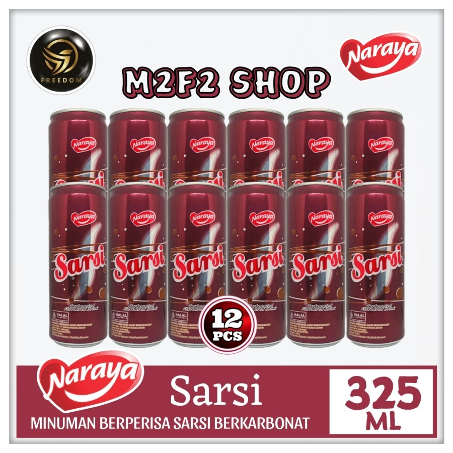 Jual Naraya Sarsi Carbonated Flavoured Drink | Minuman Rasa Sarsaparila ...
