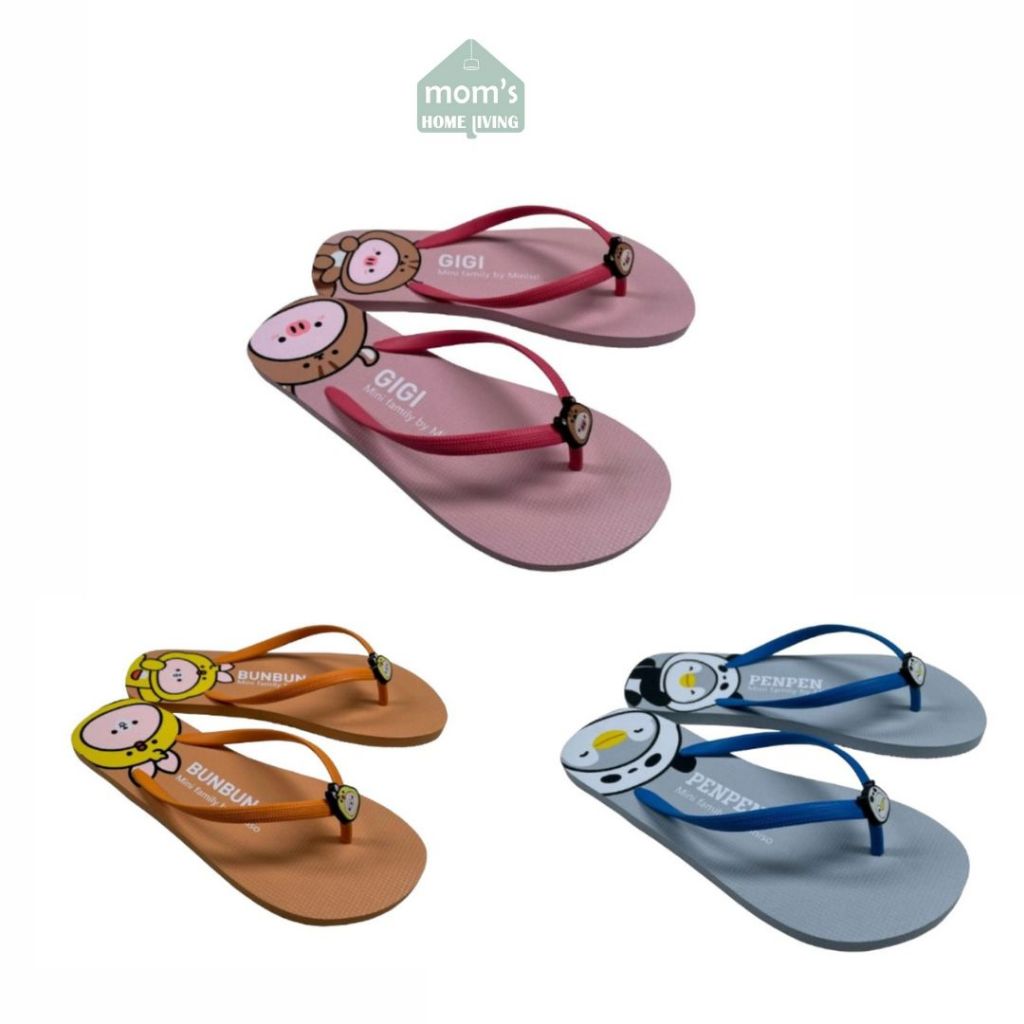 Jual MINISO Sandal Wanita Terbaru Sendal Wanita Kekinian Sandal Jepit ...