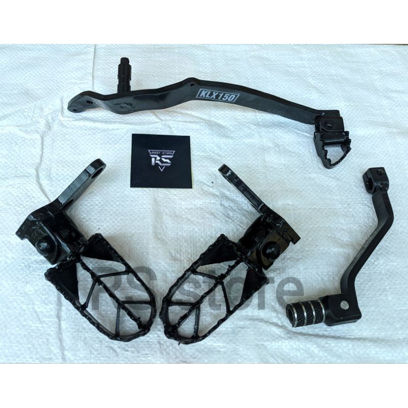 Jual SATU PAKET FOOSTEP LEBAR MUNDUR PUSTEP MUNDUR LEBAR KLX S L G BF D ...