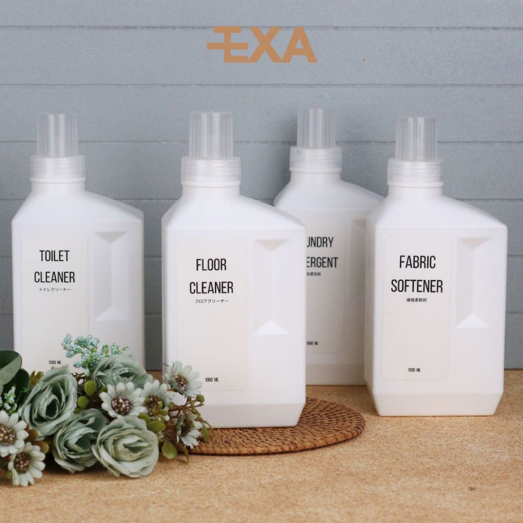 Jual Botol Refill Deterjen Cair Pewangi Pakaian Softener Botol ...