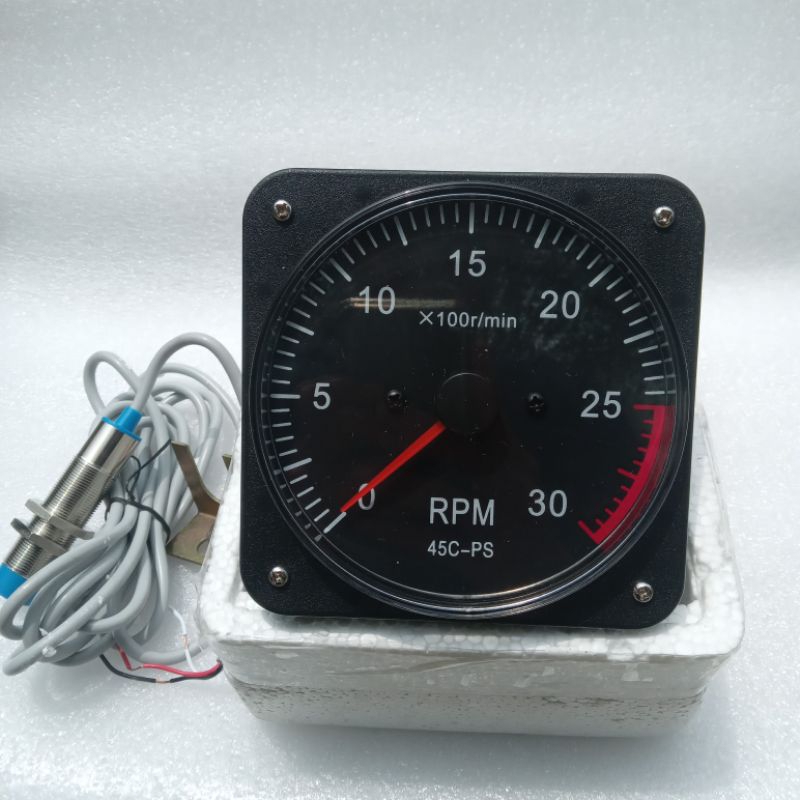 Jual RD-85 Kotak Analog Pointer Tachometer, Marine Tachometer rpm 3000 ...