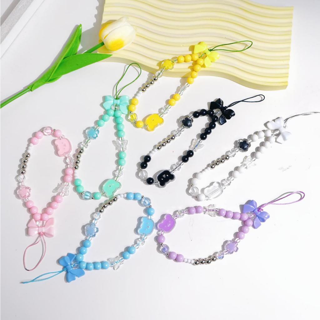 Jual Phone Strap Beads Warna Warni Series|Tali Lanyard Handphone Manik ...