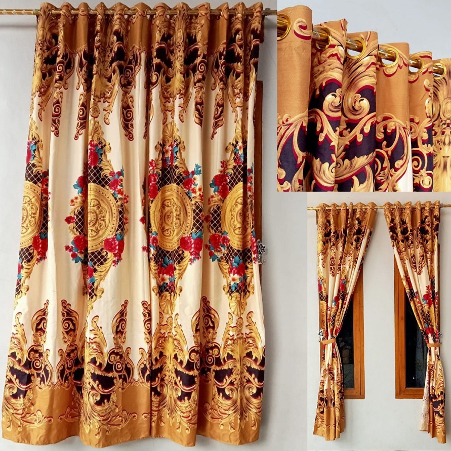 Jual ART G59A Gorden Smokring 12 RingGorden Ruang Tamu 222Tirai Pintu ...