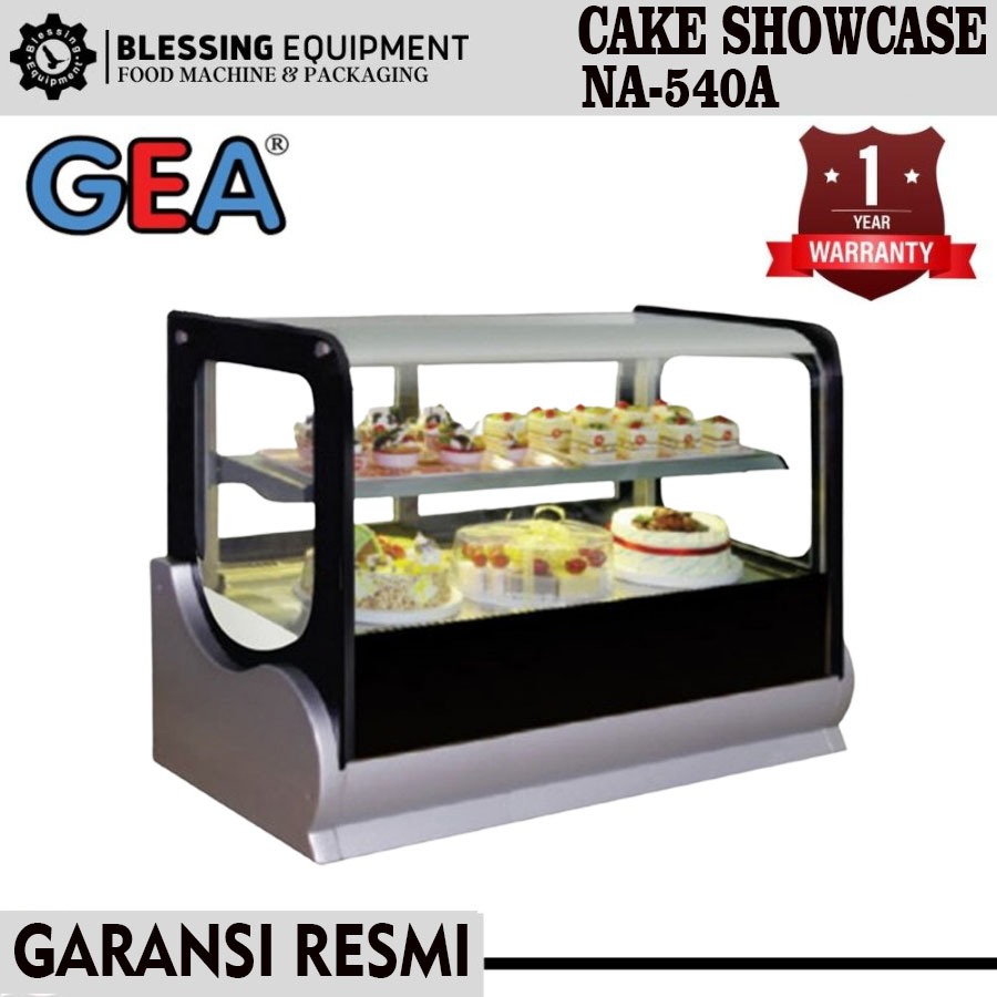 Jual DISPLAY KUE ORIGINAL GARANSI RESMI COUNTERTOP CAKE SHOWCASE GEA NA ...