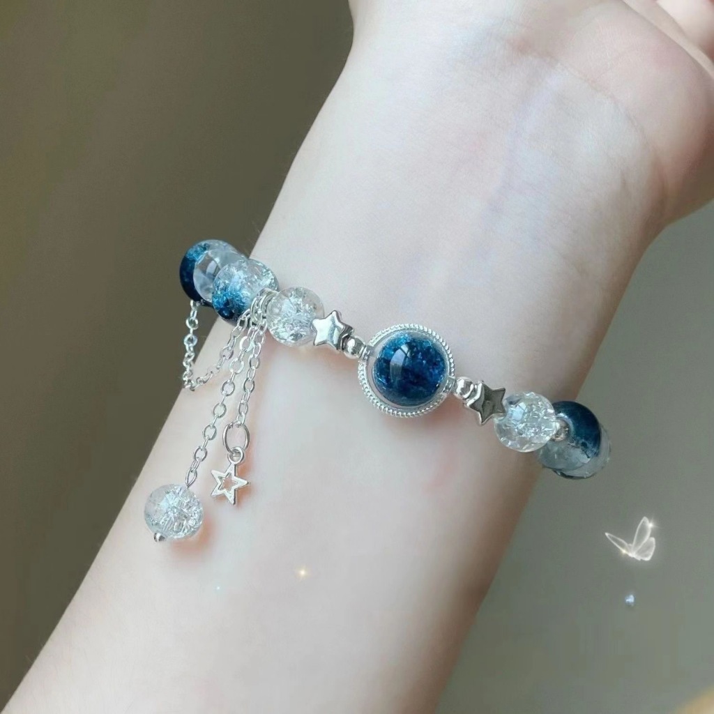 Jual Gelang manik-manik langit berbintang biru batu alam berkualitas ...