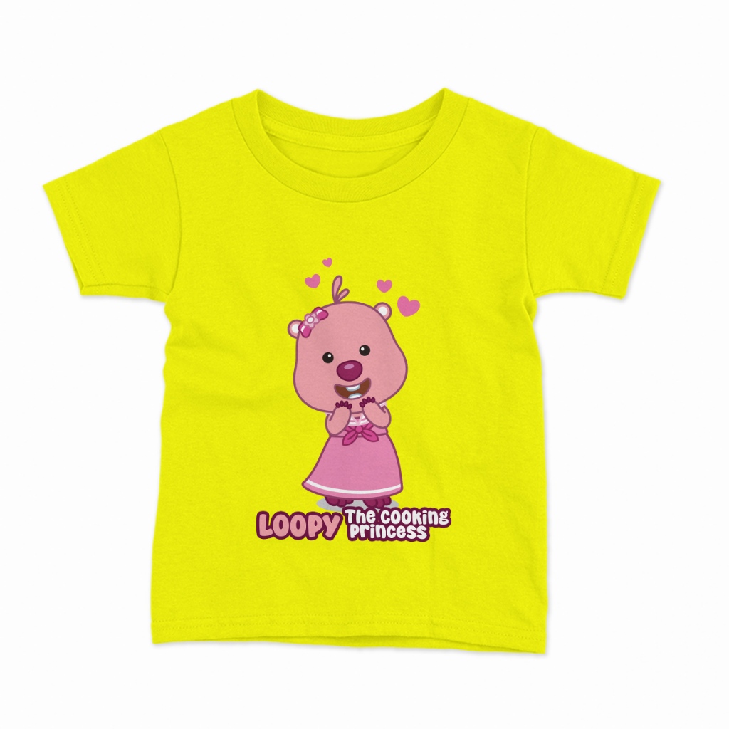 Jual Bappier Kaos Loopy The Cooking Princess Pororo Baju Distro Desain ...
