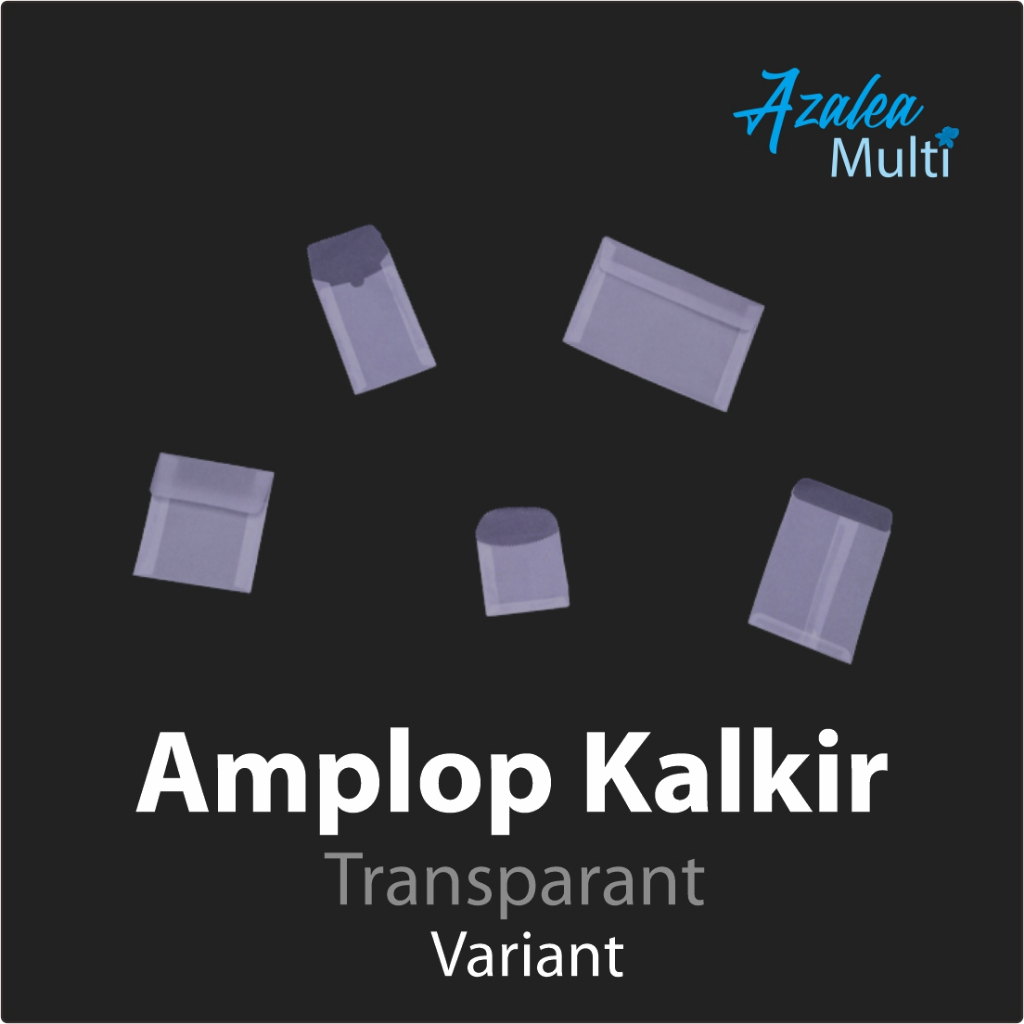 Jual Amplop Transparant / Kalkir / Vintage / polos / Putih transparant ...