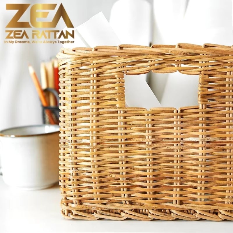 Jual Keranjang Box Penyimpanan Serbaguna Storage Rotan Anyaman Murah ...