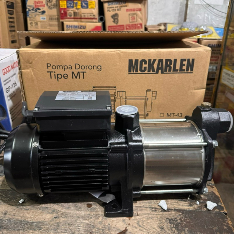 Jual Pompa Booster McKarlen MT-44 Horizontal Multistage Pump Mckarlen | Shopee Indonesia
