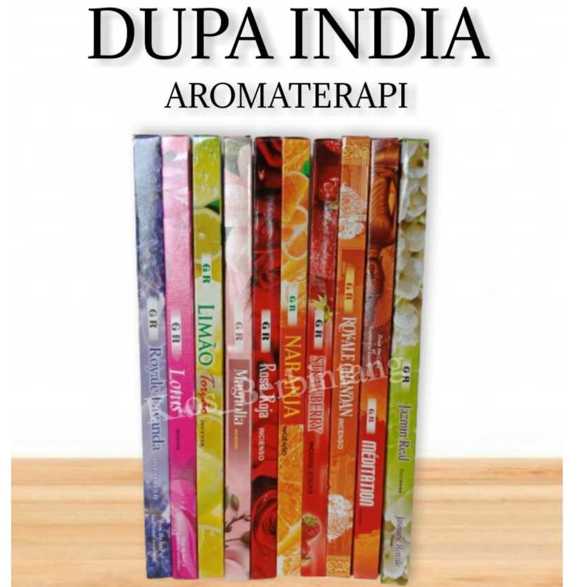 Jual Dupa Hio India Aromaterapi GR Incense Stick | Shopee Indonesia