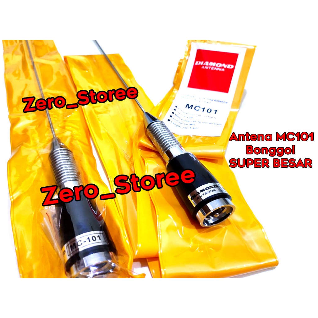 Jual Antena Mobil VHF rig ht panjang Pecut BKN M150 Antenna Larsen ...