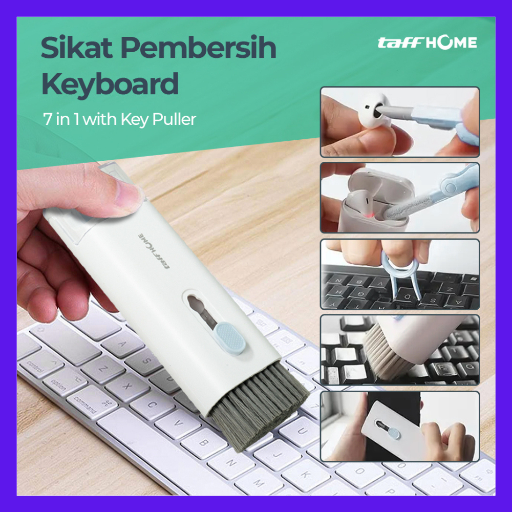 Jual Sikat Pembersih DEBU Keyboard Folding 7 in 1 with Key Puller ...
