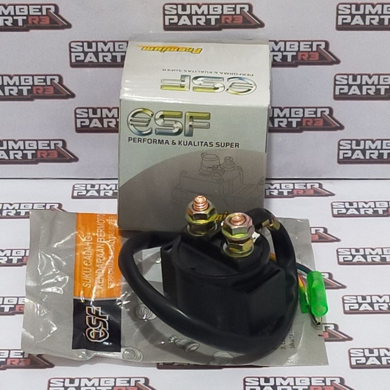Jual (zfsf) relay bendik stater viar 150cc 200cc switch magnet stater - sparepart motor roda ...