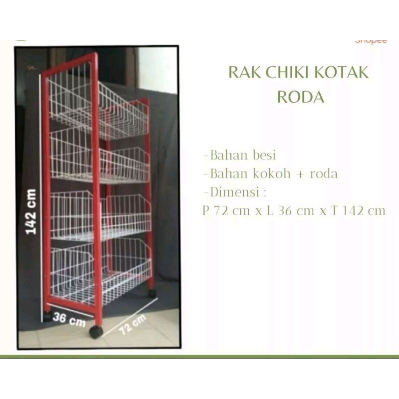 Jual Rak ciki kotak k 401,Rak jualan/Rak toko | Shopee Indonesia