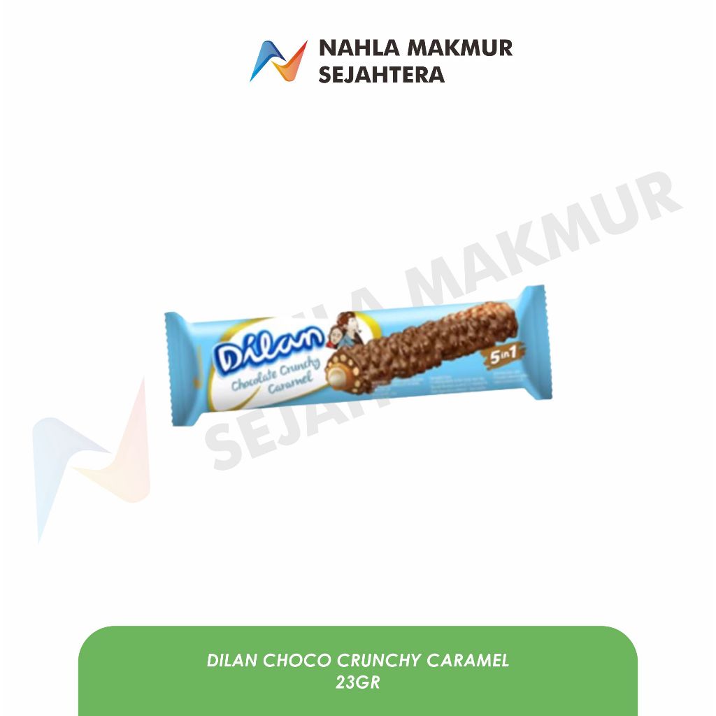 Jual Dilan Crunchy Choco Caramel 23gr Kemasan Box Isi 12 Pcs | Shopee ...