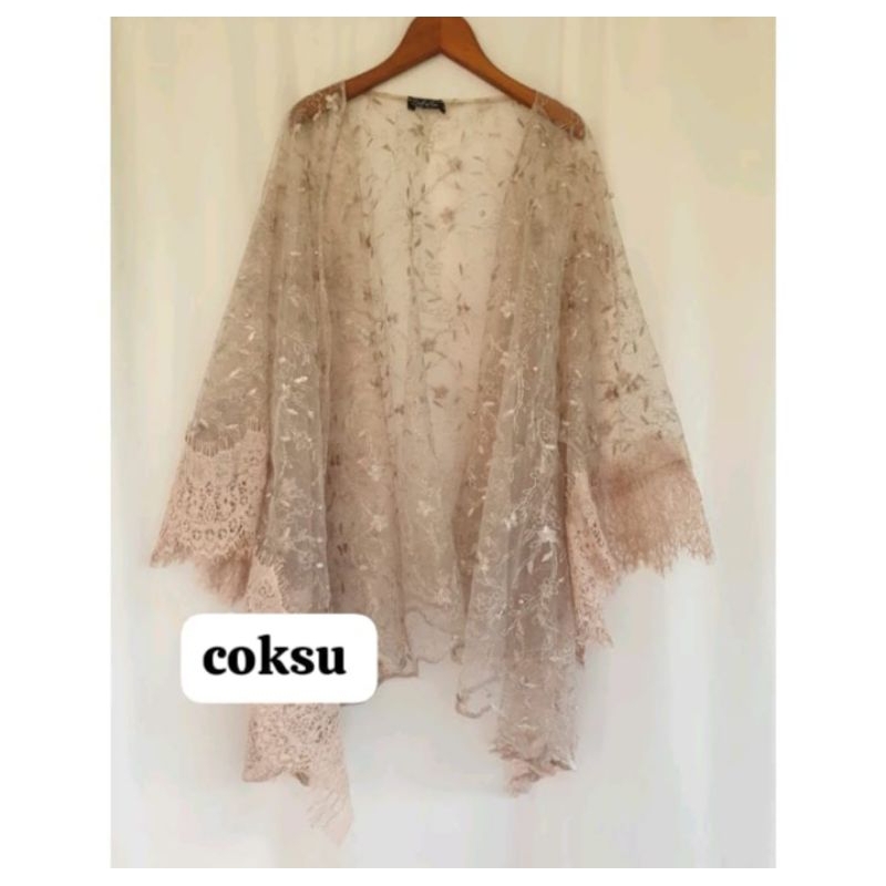 Jual BDG-CARDY OUTER BROKAT KEBAYA JUMBO BROKAT KONDANGAN TULE TILE ...