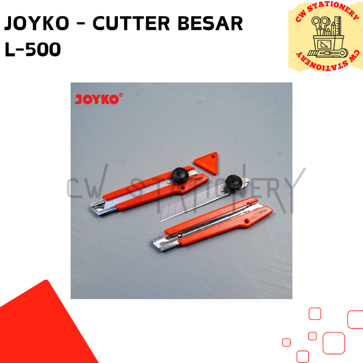 Jual Joyko - Cutter Pemotong Besar L-500 / L500 (Gratis Isi Cutter ...