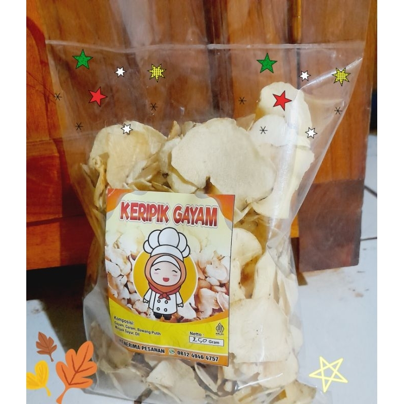 Jual Keripik Gayam Khas Tuban Gurih tanpa pengawet | Shopee Indonesia