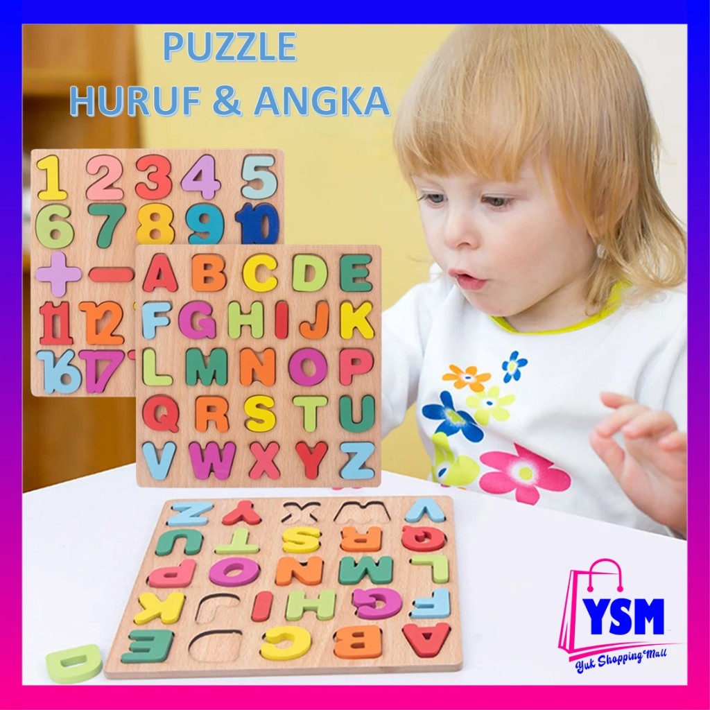 Jual YSM Puzzle Anak Mainan Edukasi Anak Bayi Perempuan Laki 2/3/4 ...