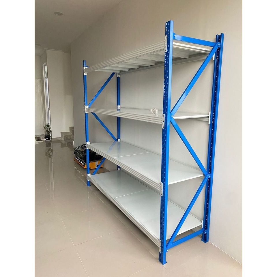 Jual RAK GUDANG BESI BAJA KAPASITAS BEBAN 250KG/LEVEL, RAK SUSUN ...